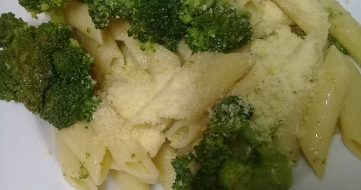 Mostacholes con brócoli Receta de Magda- Cookpad