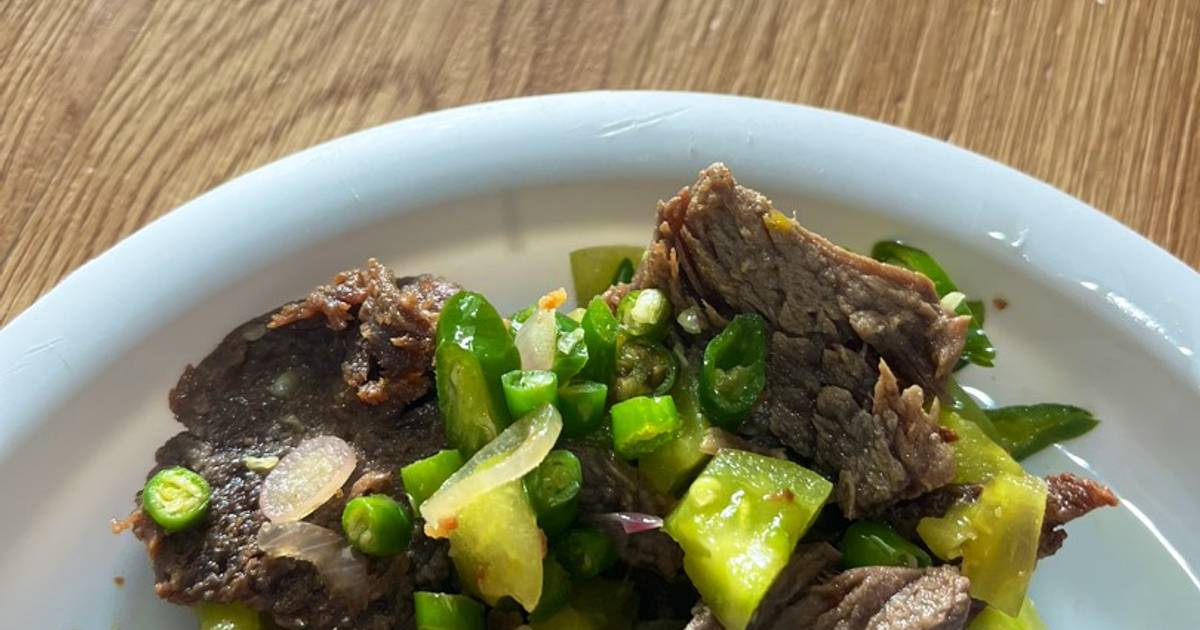 20 resep dendeng sambal ijo enak dan mudah - Cookpad