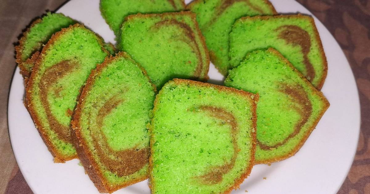 Resep Pandan Cake Pondan Endesss oleh Devi Dirgaa - Cookpad