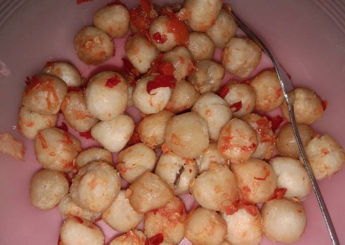 Resep Cimol Goang Pedas oleh Siti Nugraha - Cookpad