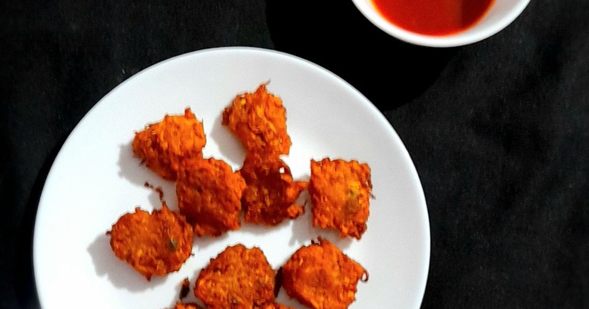 Crispy Fried Bottle Gourd Fritters Recipe by Sanuber Ashrafi - Cookpad