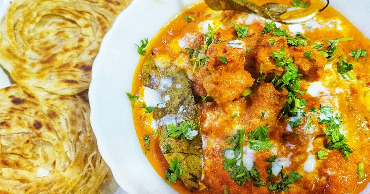 3 easy and tasty restaurant style butter chicken with paratha recipes ...