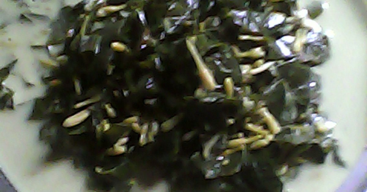 Resep Sayur Santan Ganemo Dan Bunga Pepaya oleh Tian Samudra - Cookpad