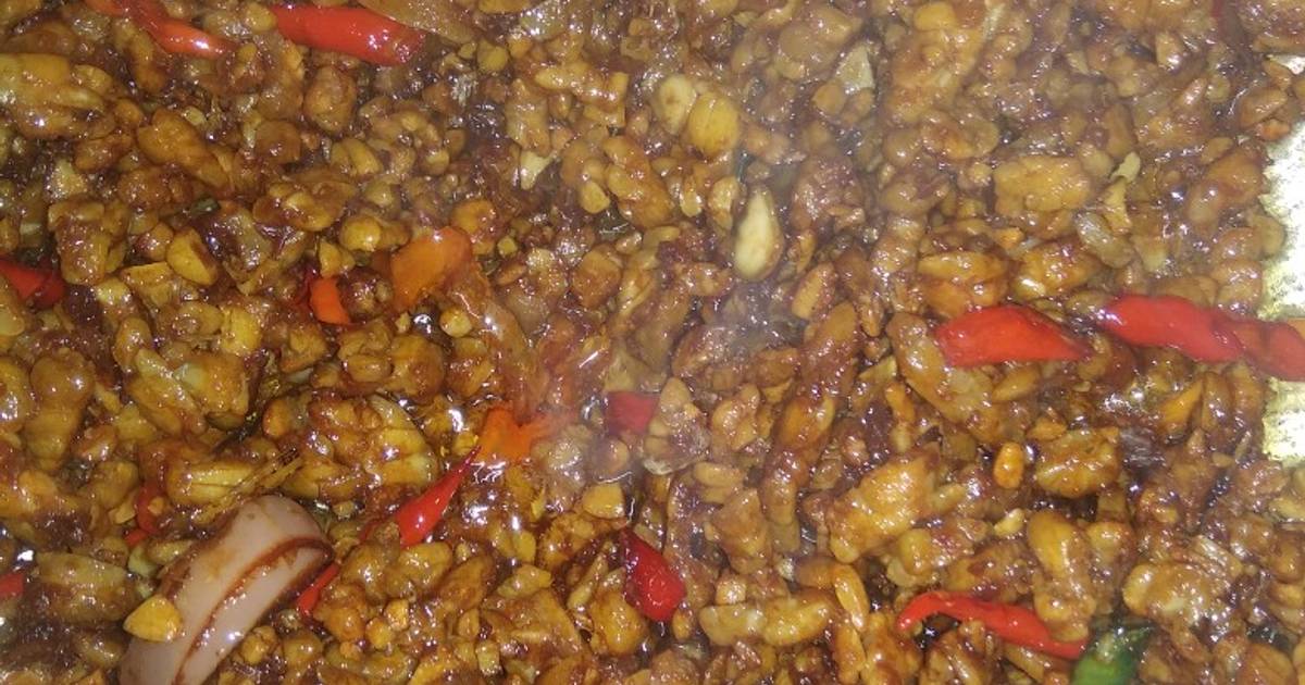 566 resep oreg tempe kering pedes enak dan mudah - Cookpad