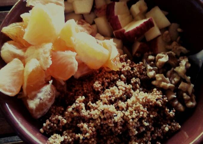 Quinoa inflada dulce Receta de Todointegral- Cookpad