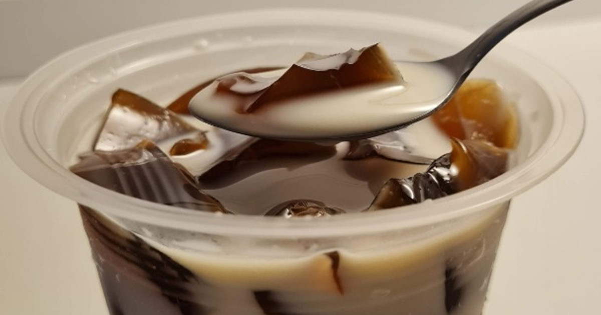 Resep Jeli Kopi Dengan Susu Manis / Coffee Jelly With Sweet Milk oleh ...
