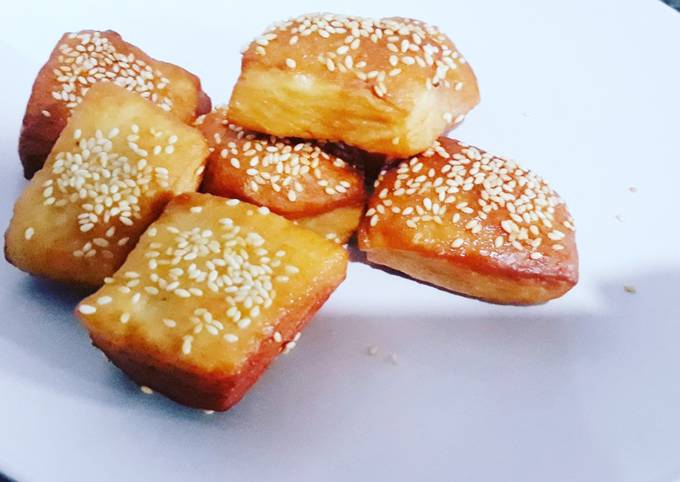 Resep Odading (roti bantal) no ribet oleh umi anfara - Cookpad