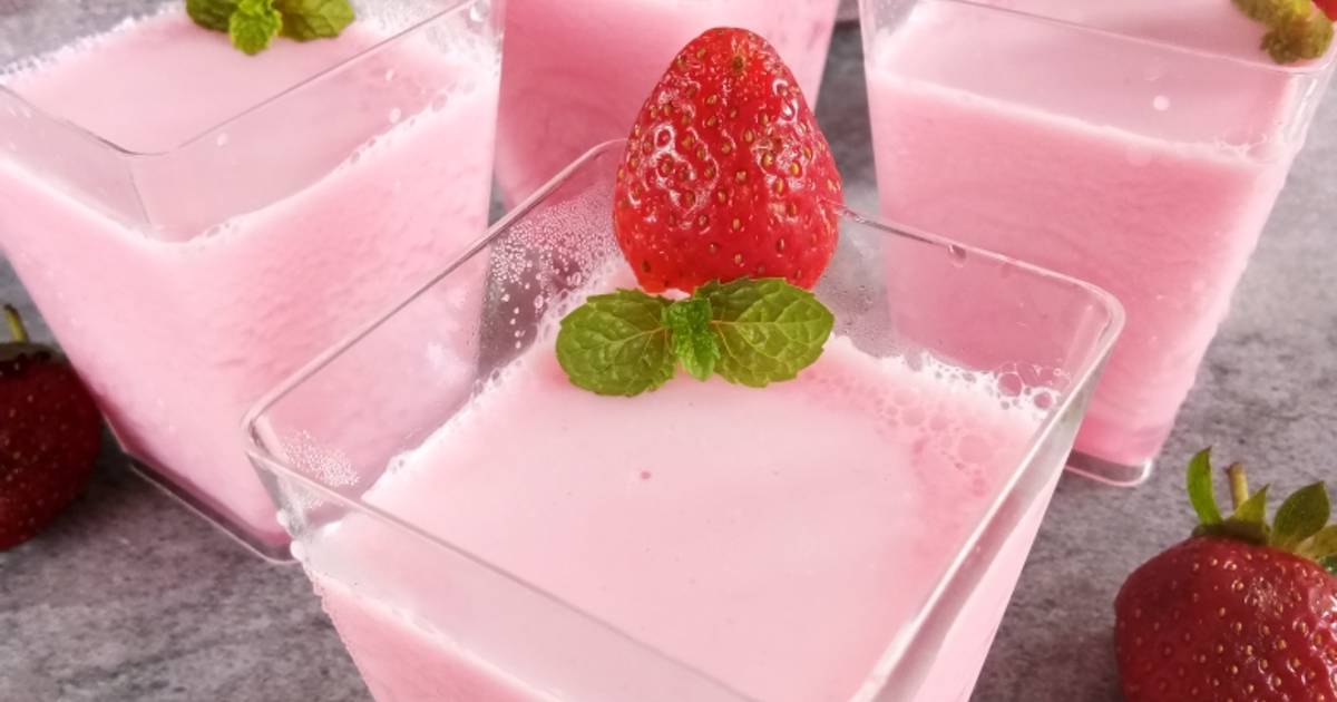 Resep Pinky Silky Puyo Pudding oleh Ummu Khal Kitchen - Cookpad
