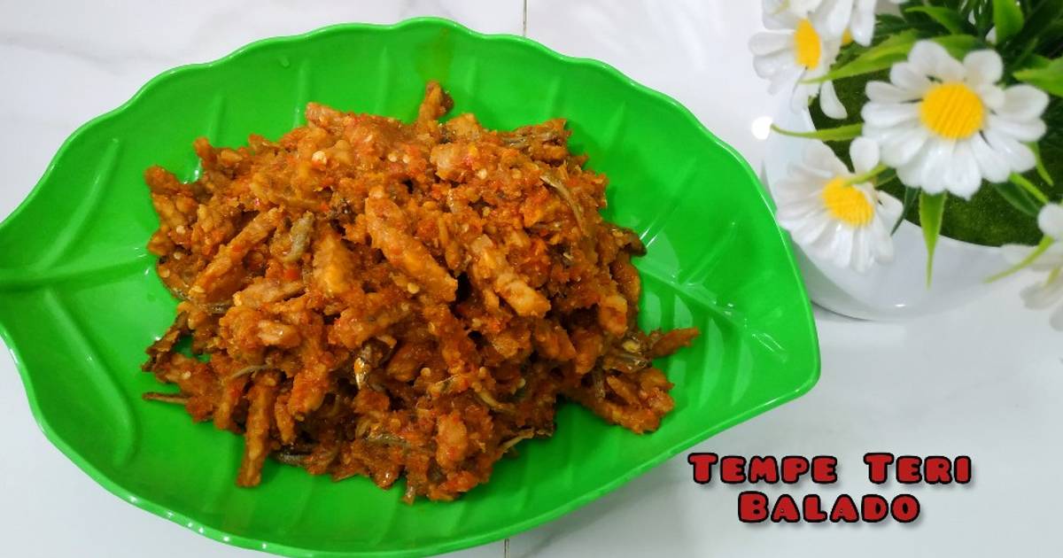 531 resep tempe ikan teri balado enak dan mudah - Cookpad