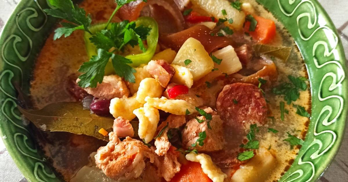 801 egyszerű és finom bableves recept - Cookpad receptek