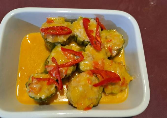 Resep 343. Paria Kukus isi Daging oleh merry ( DapoerOmaykoe) - Cookpad