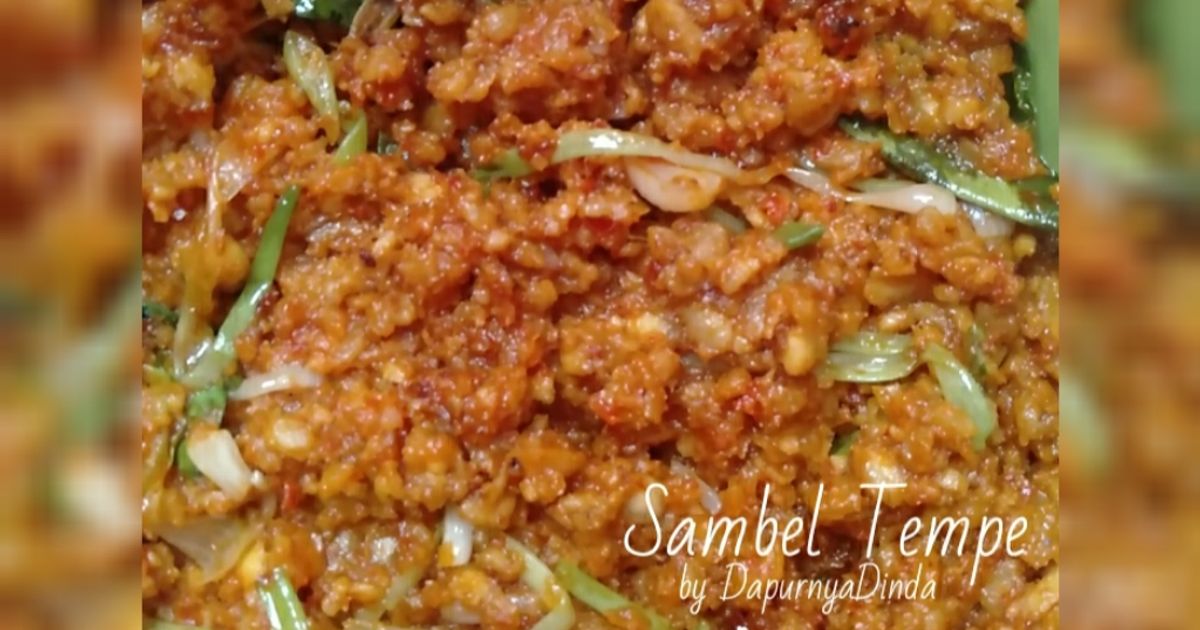 Resep Sambel Tempe oleh Dinda Pricilia - Cookpad