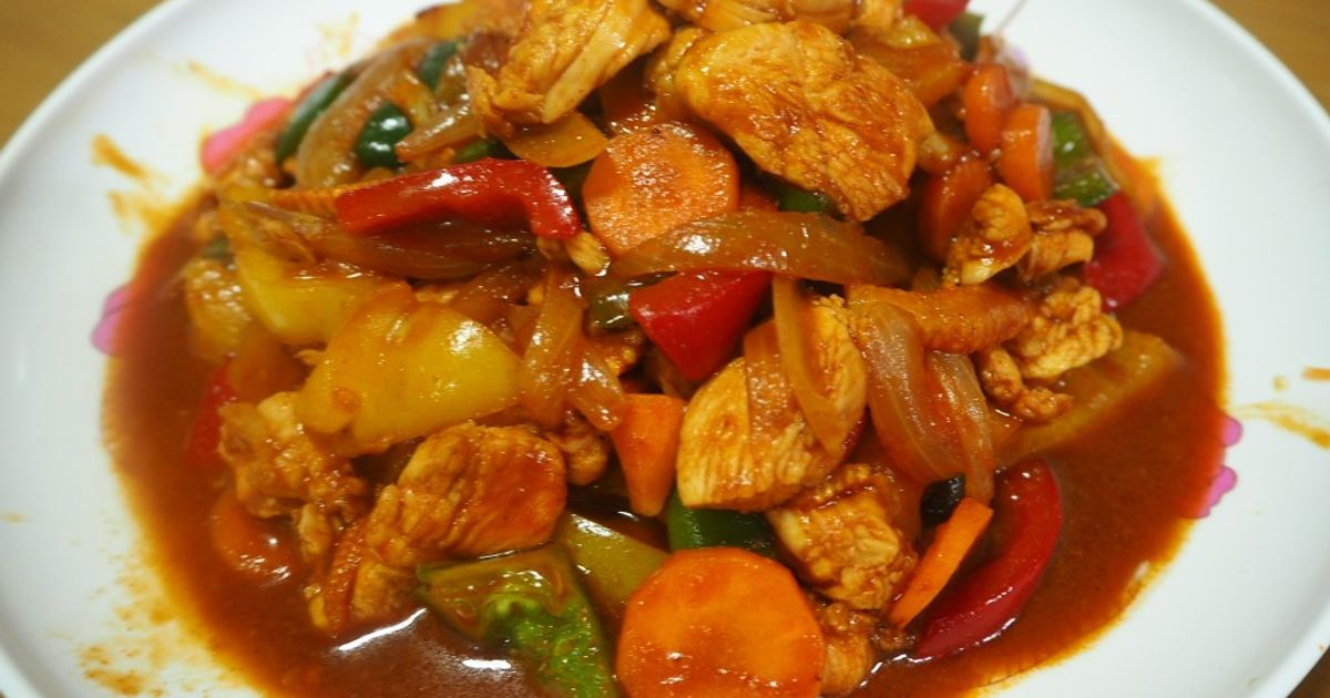 สูตร ไก่ผัดซอสโคชูจัง โดย Ann Phaga - Cookpad