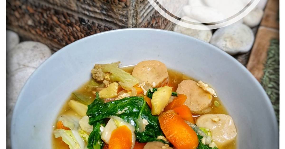 Resep Capcay Kuah Kental oleh Ria anita F - Cookpad