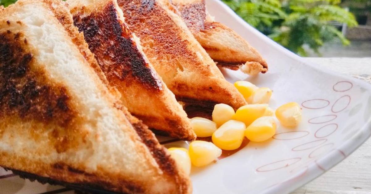 Cheese Corn sandwich Recipe by Swaranjeet and Ranjeet Singh Arora - Cookpad