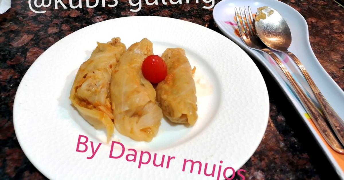 Resep Kubis Gulung oleh Bunga Tratai(mujiati) - Cookpad