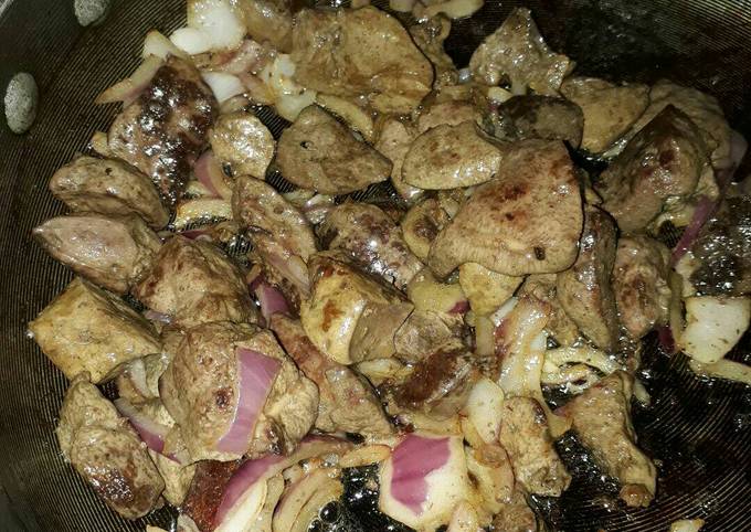 Lightly cooked liver Recipe by Senior - Cookpad
