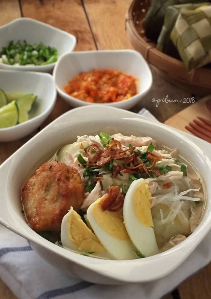 Resep Soto Banjar Ayam Kampung oleh OpiBun - Cookpad