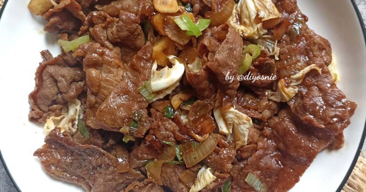 479 resep slice beef saos yakiniku enak dan mudah - Cookpad