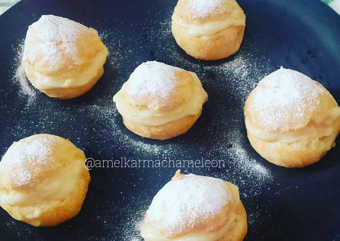 Resep Sus Fla Vanilla oleh Amel Karmachameleon - Cookpad