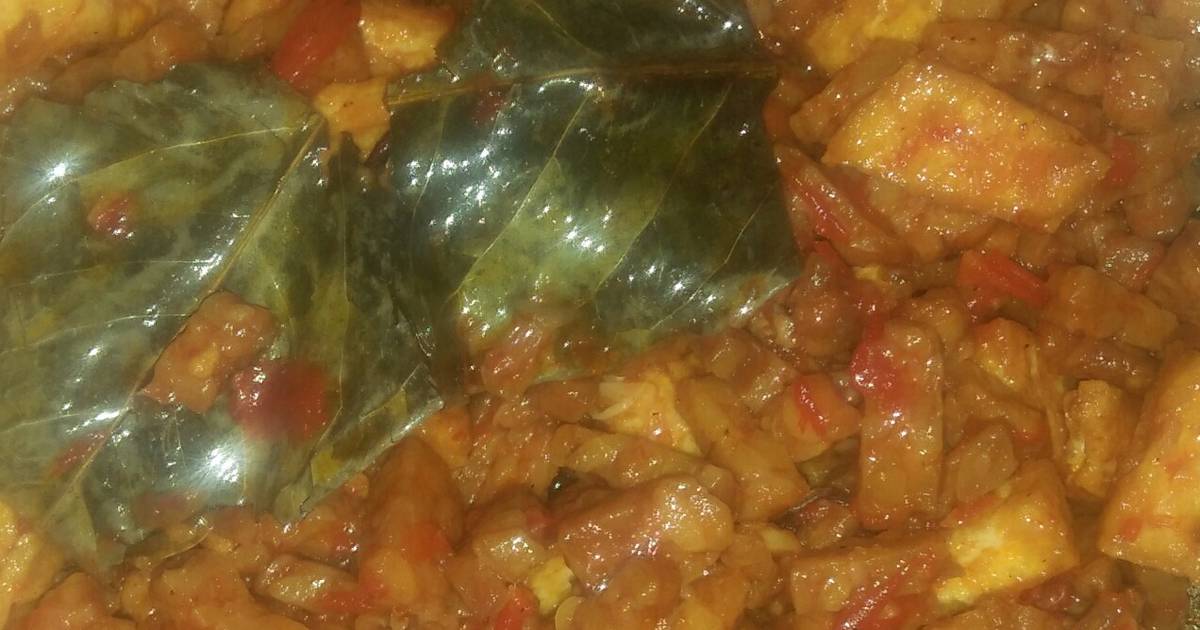 33 resep tahu bumbu merah tempe enak dan mudah - Cookpad