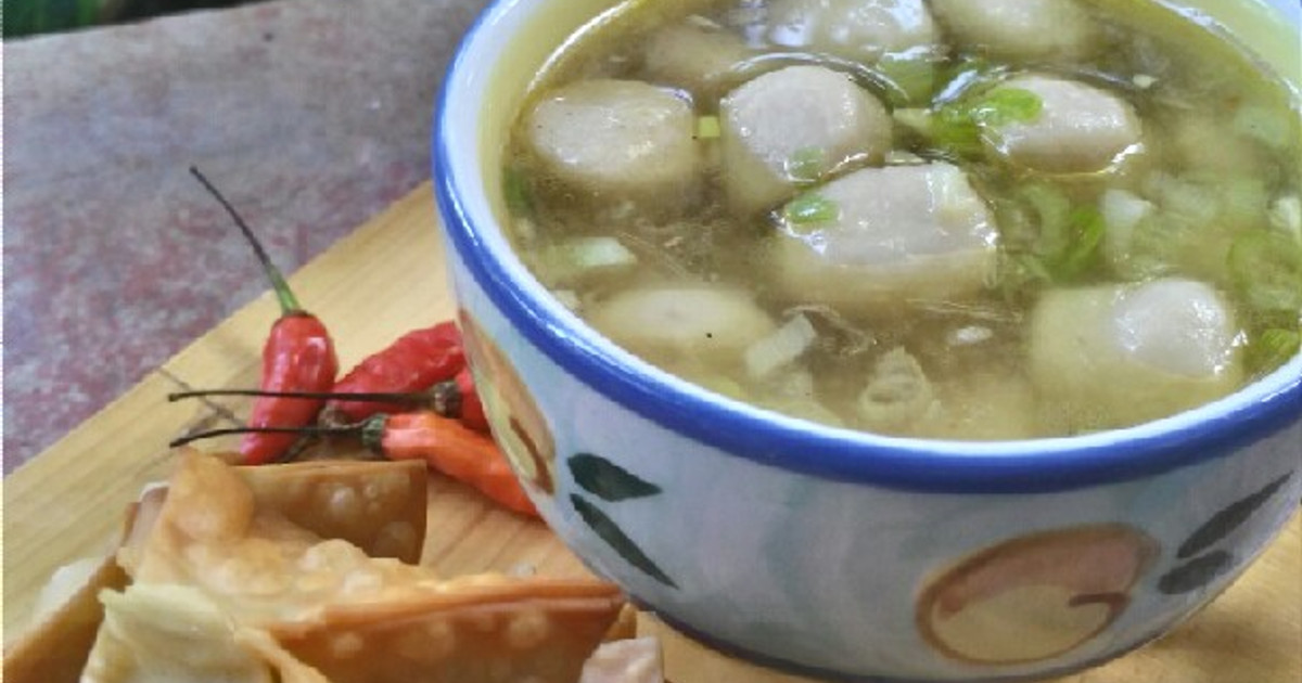 Resep Bakso Kerikil oleh Arina Pramudita - Cookpad