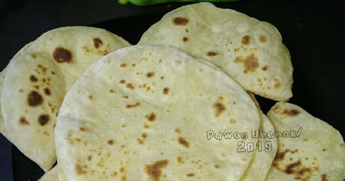 Resep Tortilla/Kulit Kebab/Taco oleh Pawon Dhenok - Cookpad