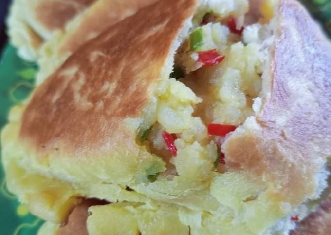 Resep Roti Kentang Cabe oleh Fitzaki Kitchen - Cookpad