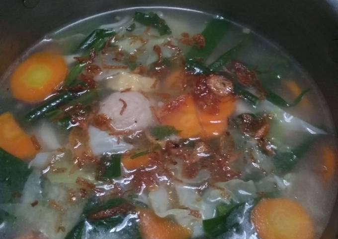 Resep Sup sederhana oleh Wieba_Ayu - Cookpad