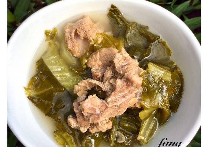 Resep Baikut Sayur Asin oleh Fang - Cookpad
