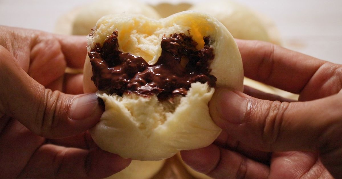 Bak Pao Steamed Bun With Chocolate Filling Recipe By Daruma Cooking