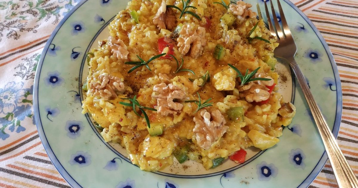 Ριζότο με κοτόπουλο και λαχανικά Συνταγή από τον/την Anna Beni - Cookpad