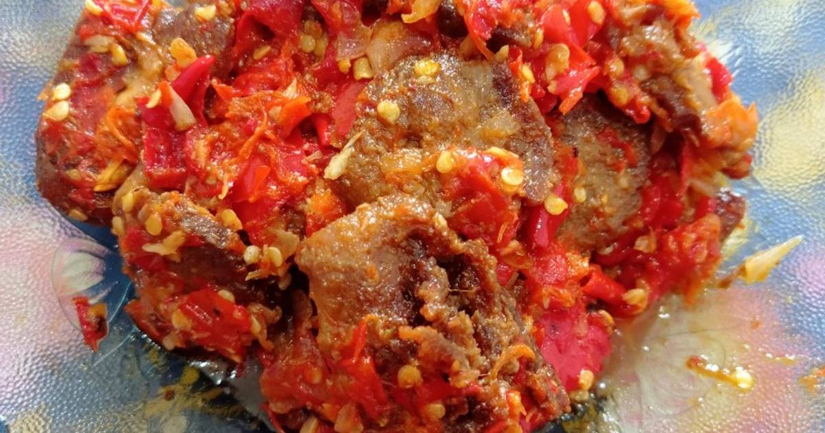 Resep Dendeng batokok / dendeng sapi balado oleh Sindy Agustine - Cookpad