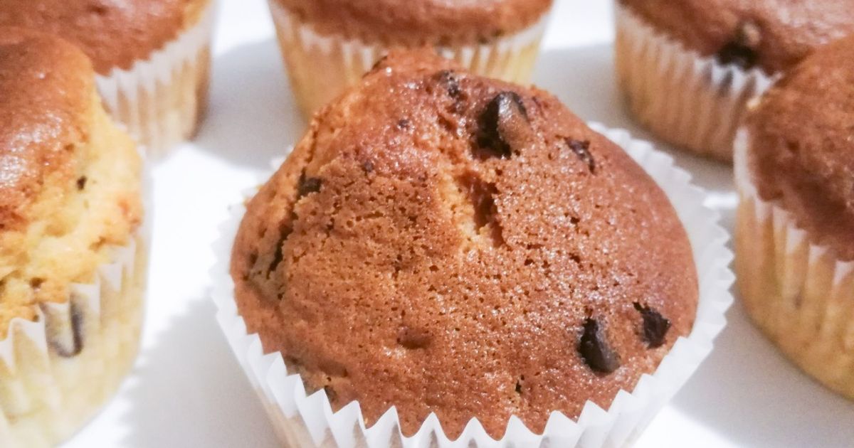 Muffins Aux Pépites De Chocolat de melanie mouv150 - Cookpad