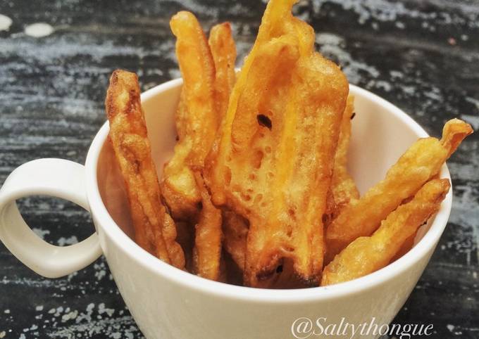 Resep Sweet Potato Stick aka stik telo goreng oleh Saltytongue (Famella ...
