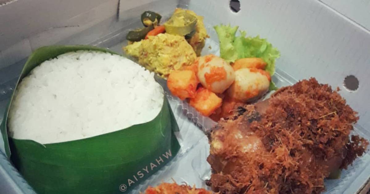 32 resep menu syukuran nasi kotak enak dan mudah - Cookpad