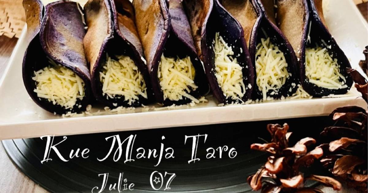Resep 172. Kue Manja Taro oleh Juliana Tendeas - Cookpad