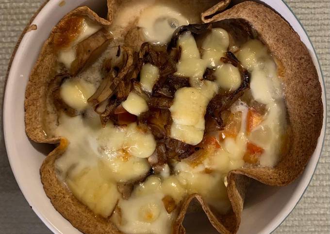 Tortitas de trigo integrales rellenas Receta de AENA- Cookpad