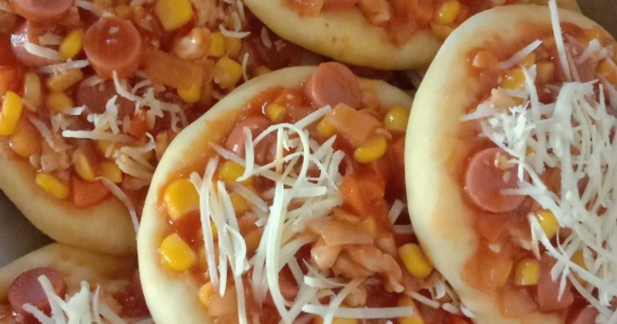 Resep Pizza mini teflon oleh Neng eva - Cookpad