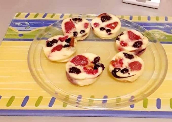 Petits clafoutis fruits rouges 😋🤩 de Stephanie Ruyssen - Cookpad