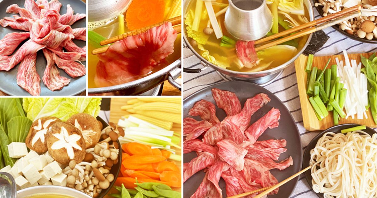Shabu Shabu With Miyazakigyu Wagyu Beef Recipe By Double8 Cattle Company