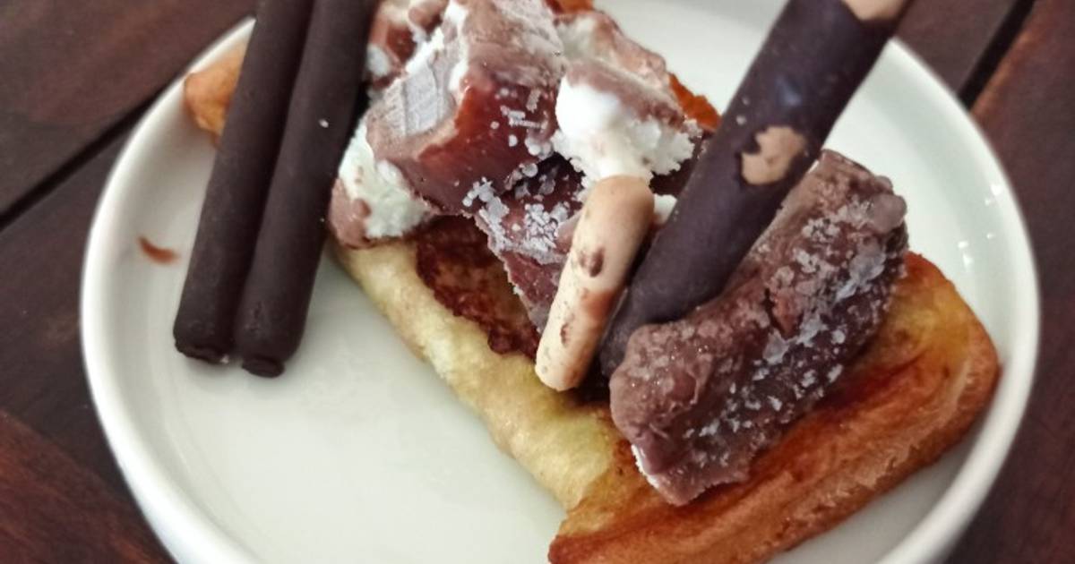 Resep CHOCO FRENCH TOAST with Ice Cream oleh avec_bian - Cookpad