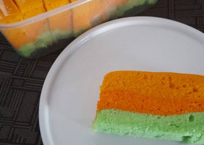 Resep Bolu Kukus Warna Warni 2 Telur mini resep loyang kecil pemula ...