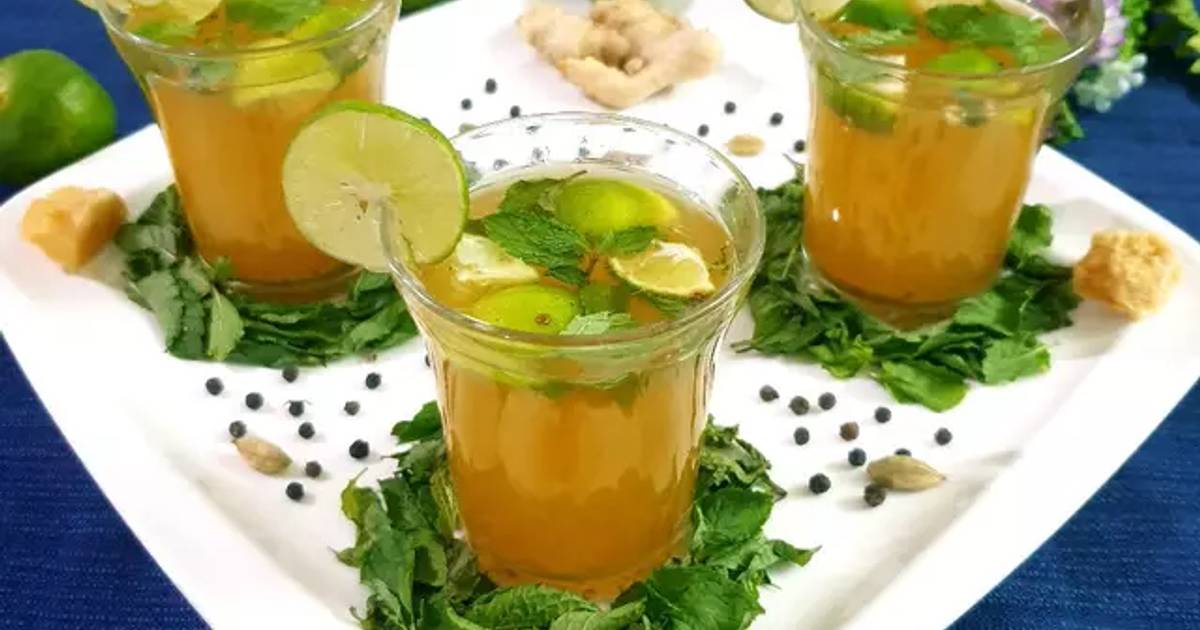 Gondhoraj Lemon Mint Jaggery Mojito Recipe by Asmita Rupani - Cookpad