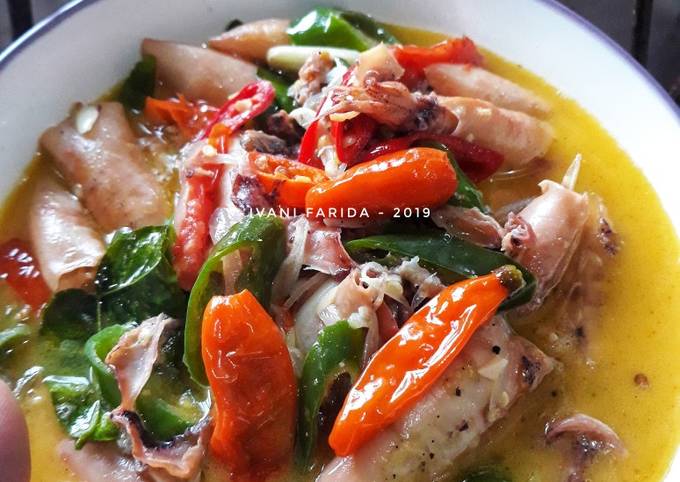 Resep Cumi Asin Kuah Santan oleh Ivani Farida Haris - Cookpad