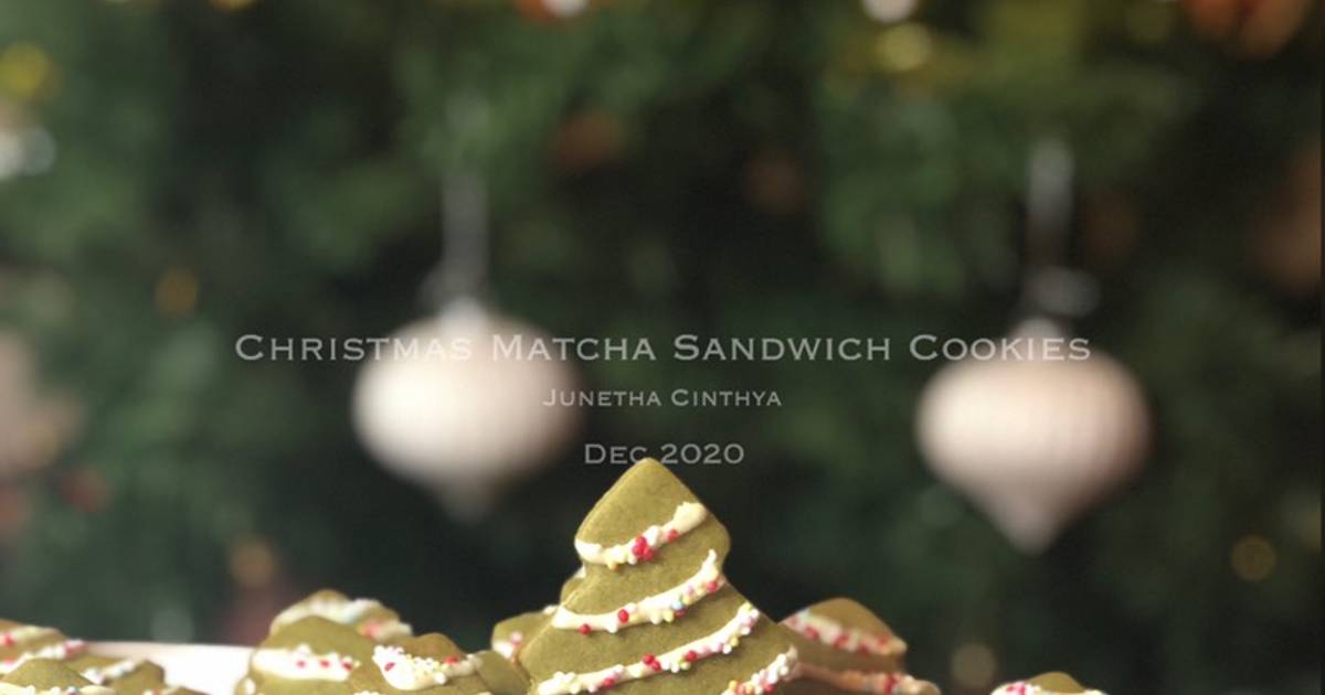 Resep Matcha Sandwich Cookies oleh Junetha Cinthya - Cookpad