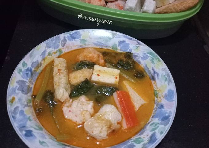 Resep Suki Kuah Tomyam oleh rrrsuryaaaa - Cookpad