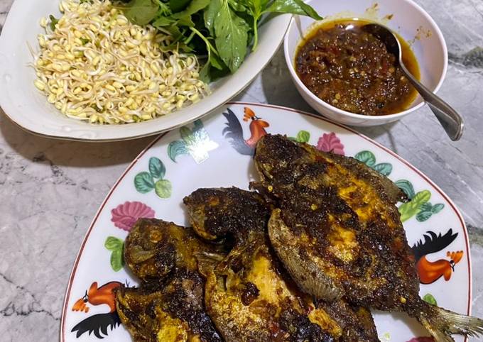 Resep Ikan Bawal Laut Bakar oleh Dapur Humairah - Cookpad