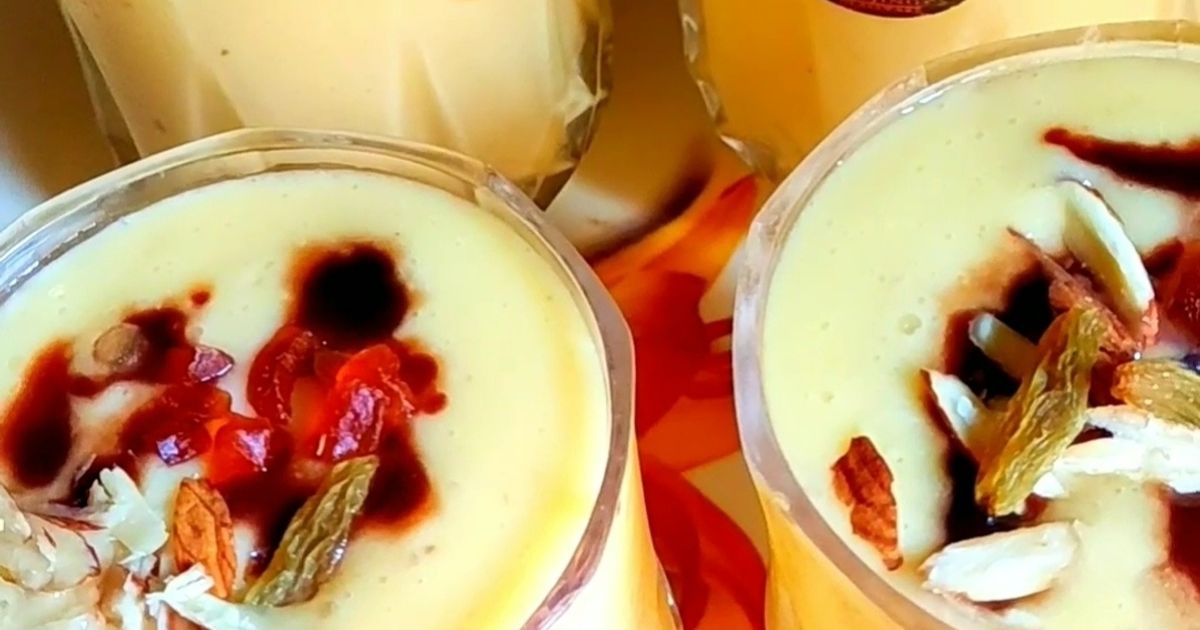रॉयल मैंगो लस्सी (Royal Mango Lassi Recipe In Hindi) रेसिपी बनाने की ...