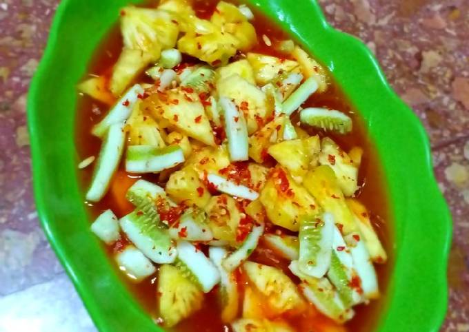 Resep Asinan Nanas Timun oleh Salwaabdoel - Cookpad